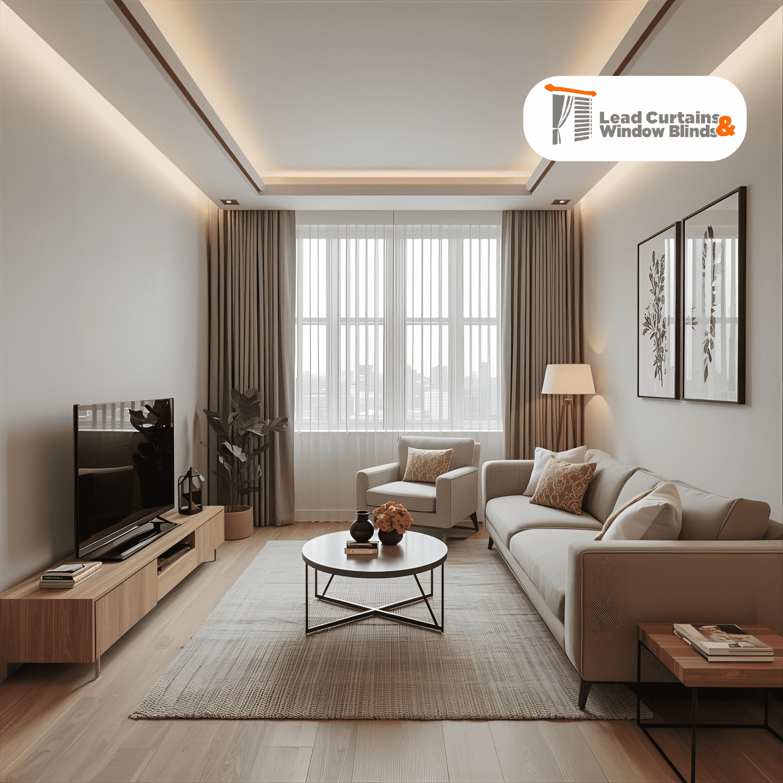 Compact Living | window blinds